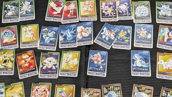 【店頭買取】90年代の熱狂が蘇る！ 大量の『ポケモンカードダス』を神奈川県川崎市多摩区のお客様より買取いたしました - BEEP宮前平店